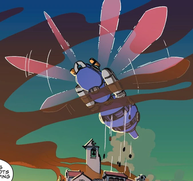 Buzz Bomber (Battleship Variant) | IDW Sonic Hub | Fandom