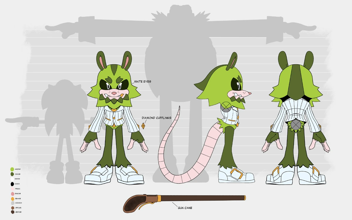 Gun Cane | IDW Sonic Hub | Fandom