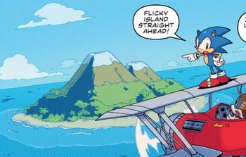 Flicky Island | IDW Sonic Hub | Fandom