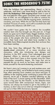 IDW Sonic Hub | Fandom