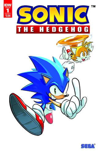 IDW Sonic the Hedgehog Issue 1 | IDW Sonic Hub | Fandom