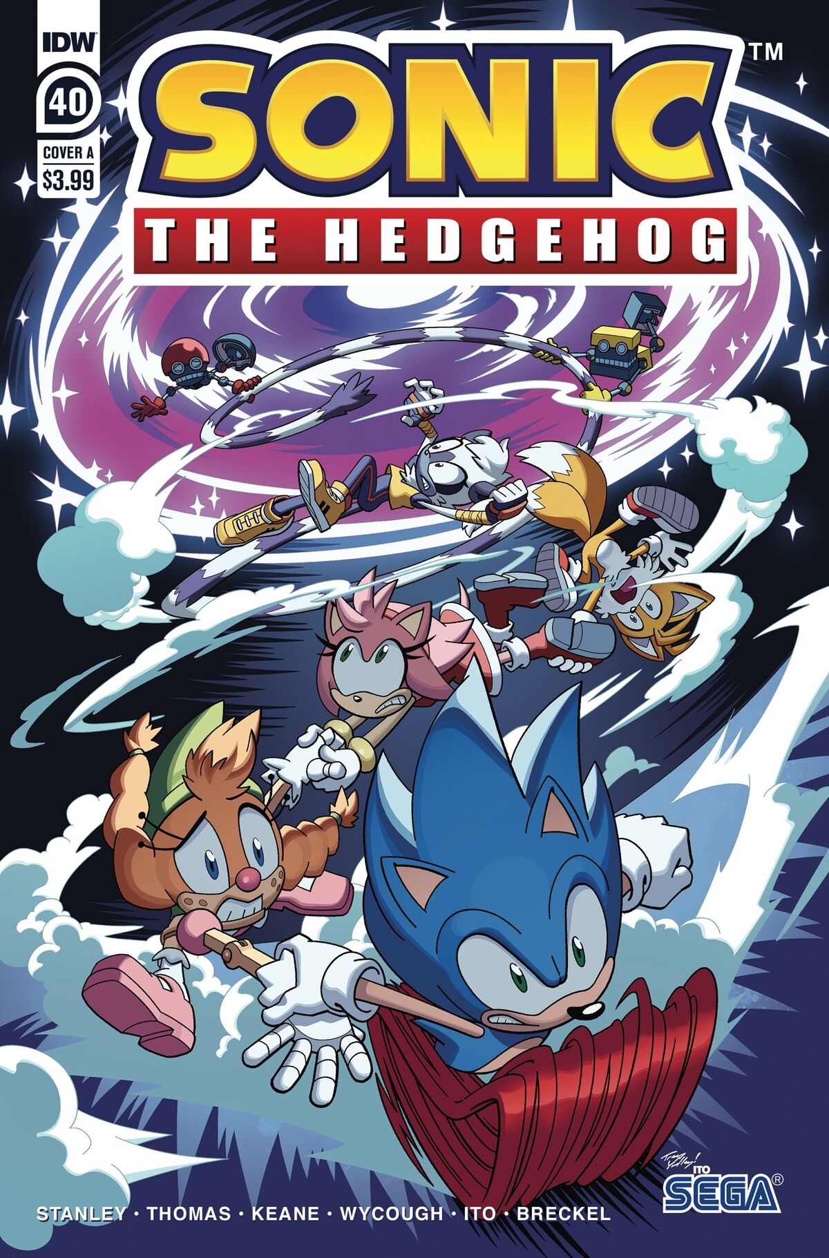 Idw Sonic The Hedgehog Issue 40 Idw Sonic Hub Fandom