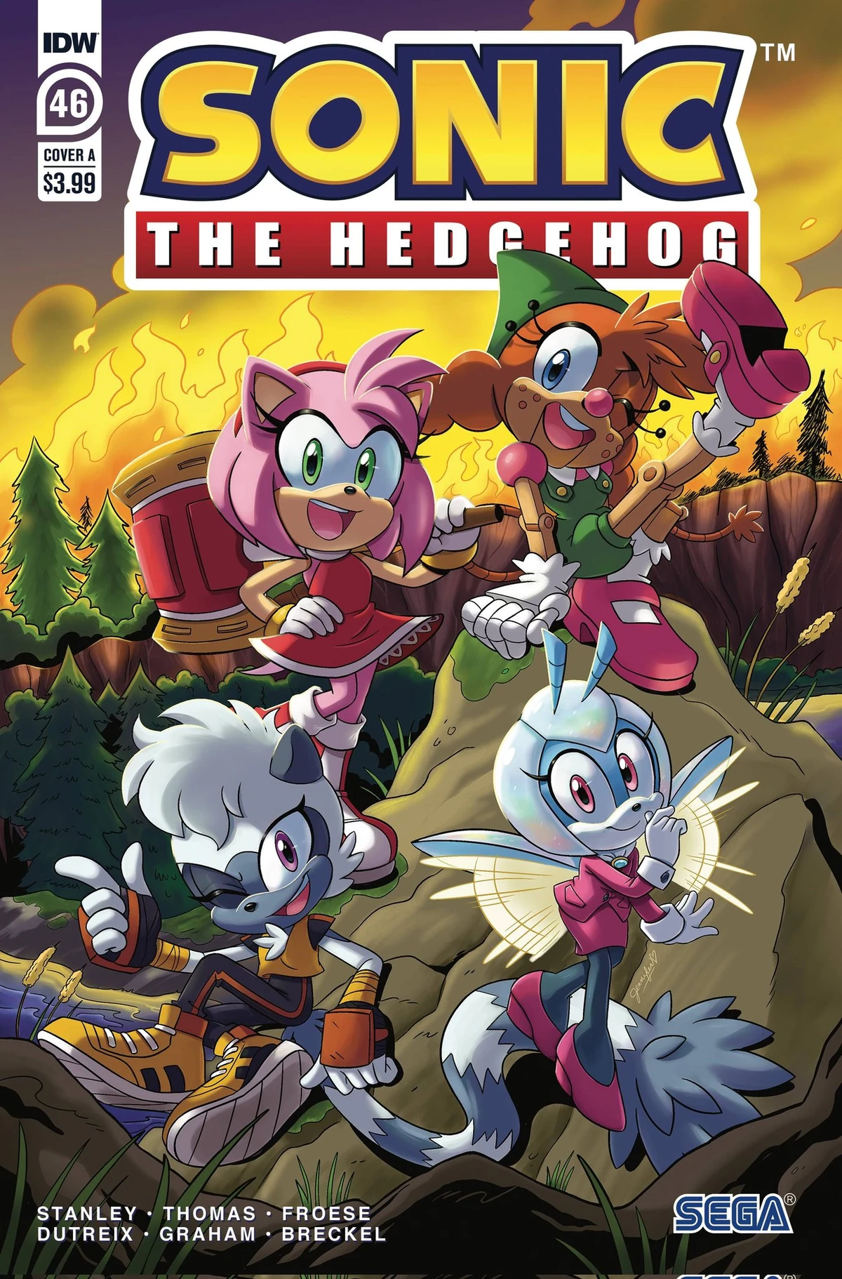 IDW Sonic the Hedgehog Issue 46 | IDW Sonic Hub | Fandom