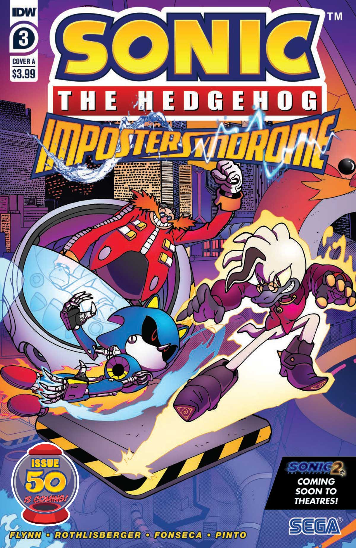 Sonic the Hedgehog: Imposter Syndrome Issue 3 | IDW Sonic Hub | Fandom