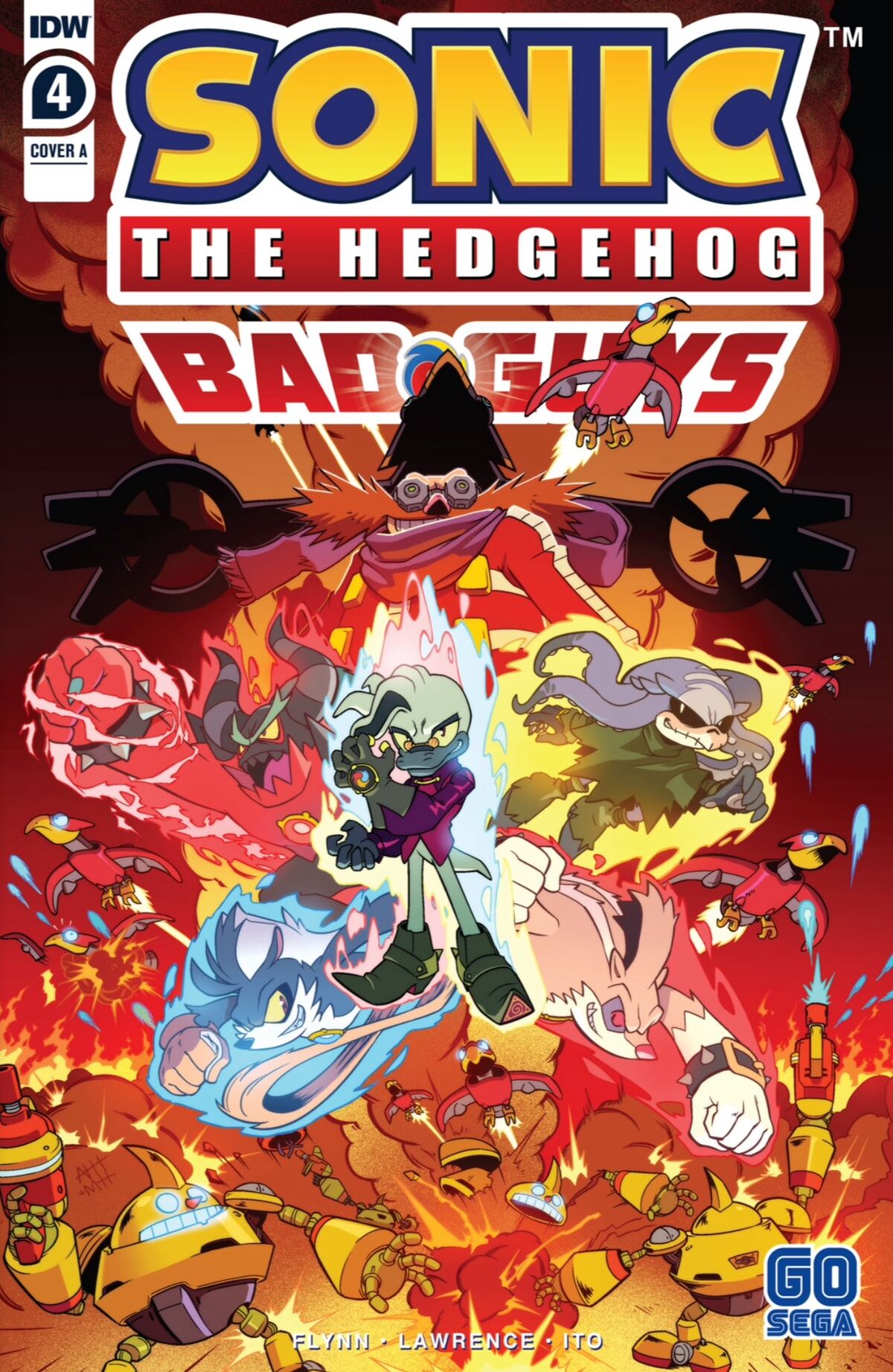 Sonic The Hedgehog Bad Guys Issue 4 Idw Sonic Hub Fandom