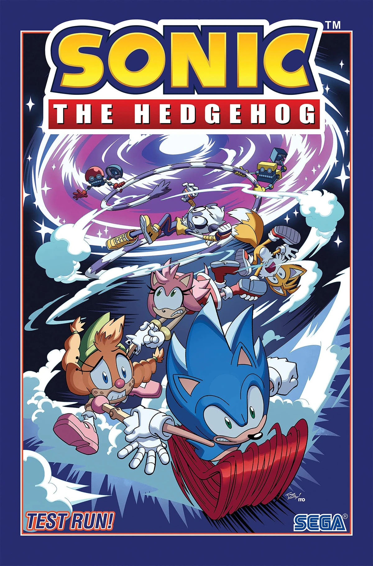 Sonic the Hedgehog Volume 10: Test Run! | IDW Sonic Hub | Fandom