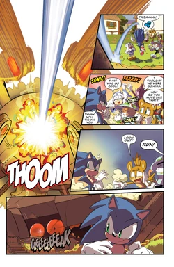 Idw Sonic The Hedgehog Issue 2 Idw Sonic Hub Wiki