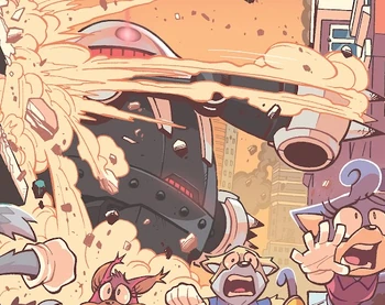 Death Egg Robot (mass-produced) | IDW Sonic Hub | Fandom