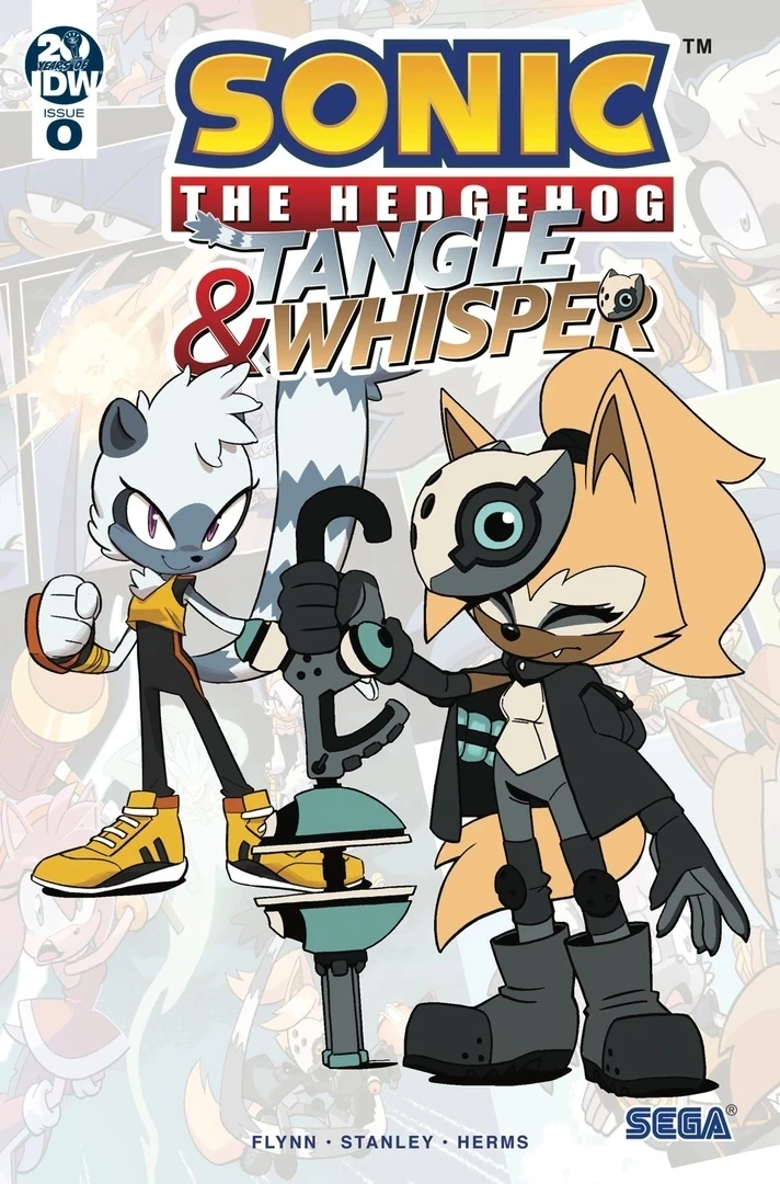 Sonic the Hedgehog: Tangle & Whisper Выпуск 0 | IDW Соник вики | Fandom