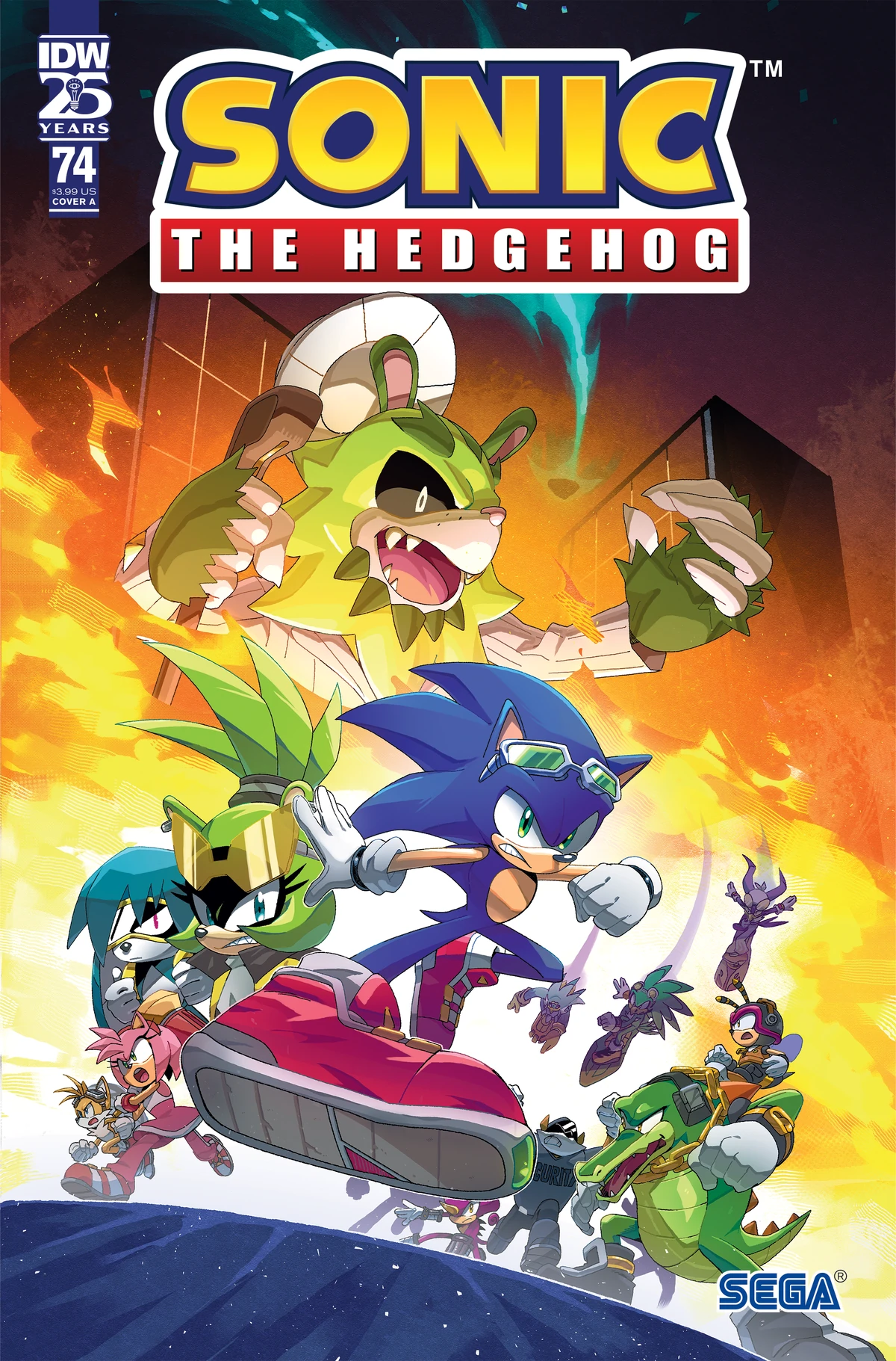 IDW Sonic the Hedgehog Issue 74 | IDW Sonic Hub | Fandom