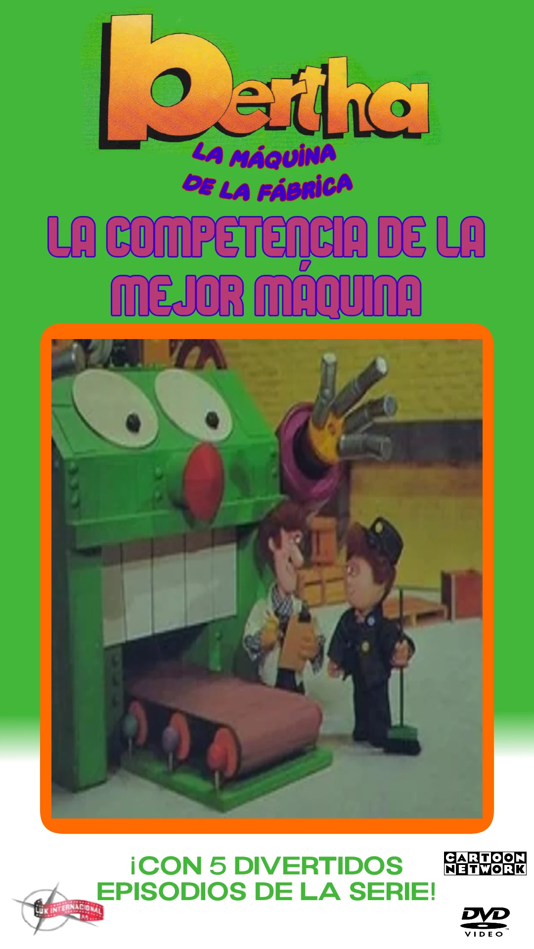 Bertha: La máquina de la fábrica | The Fandub Database | Fandom