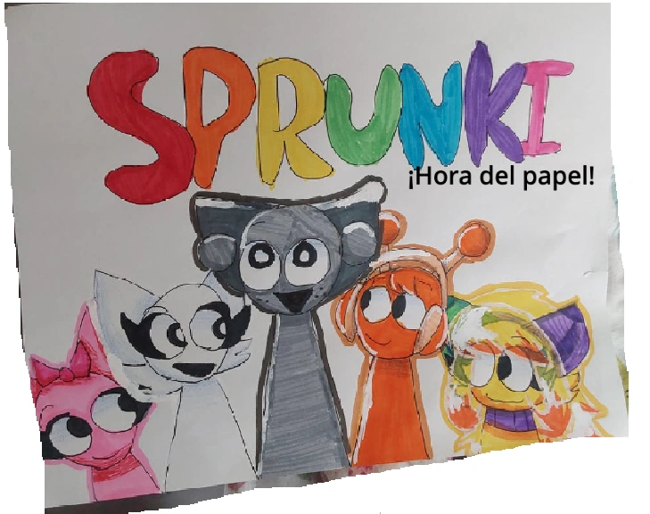 Sprunki: ¡Hora del papel! | The Fandub Database | Fandom