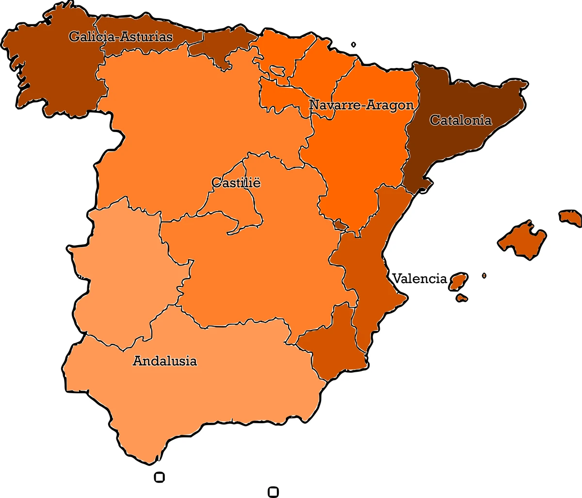 Division of Spain | Ideas for a Federal Europe Wiki | Fandom