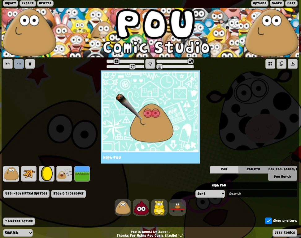 Pou Comic Studio | Virtual Blob Pets Fanon Wiki | Fandom