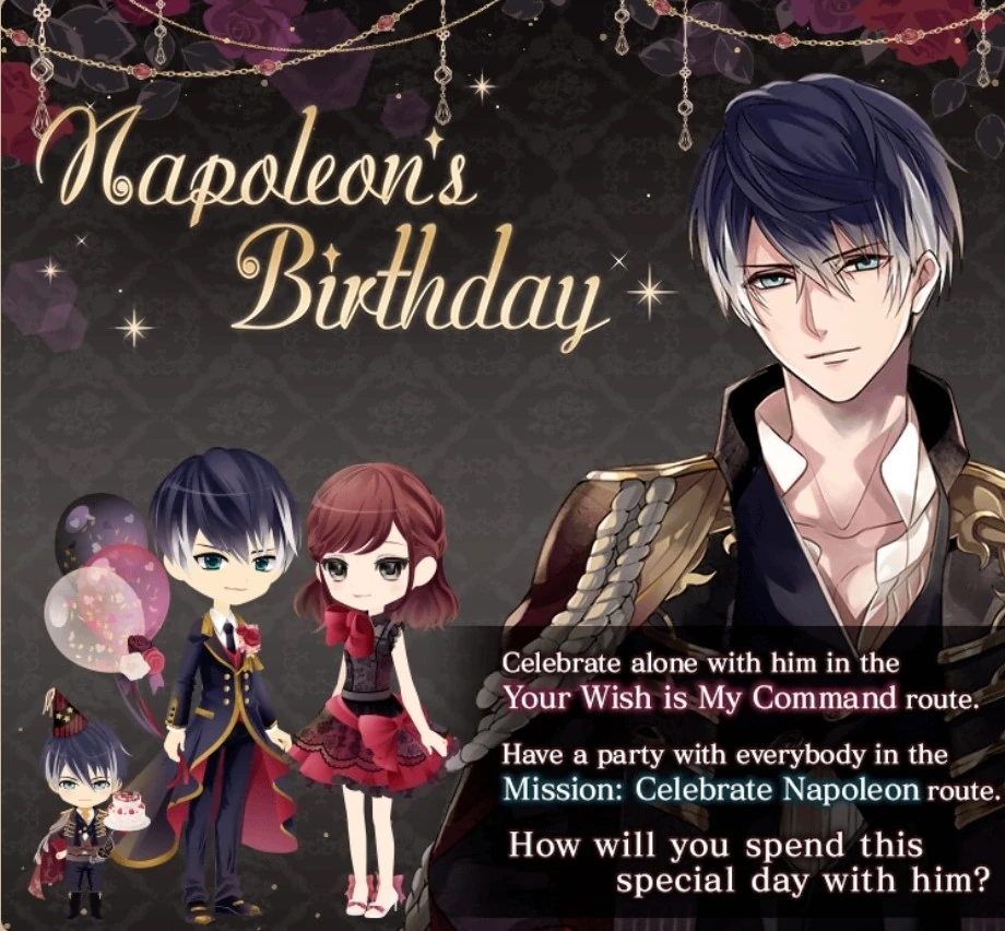 Story Event: Napoleon's Birthday (2019) | Ikemen Vampire Wiki | Fandom