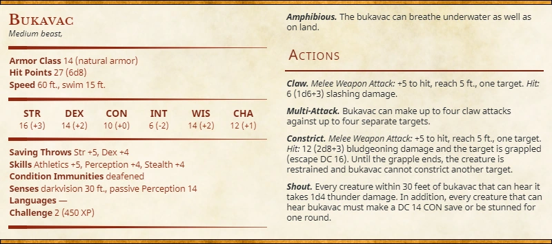 Bukavac | Illyricum Wiki | Fandom