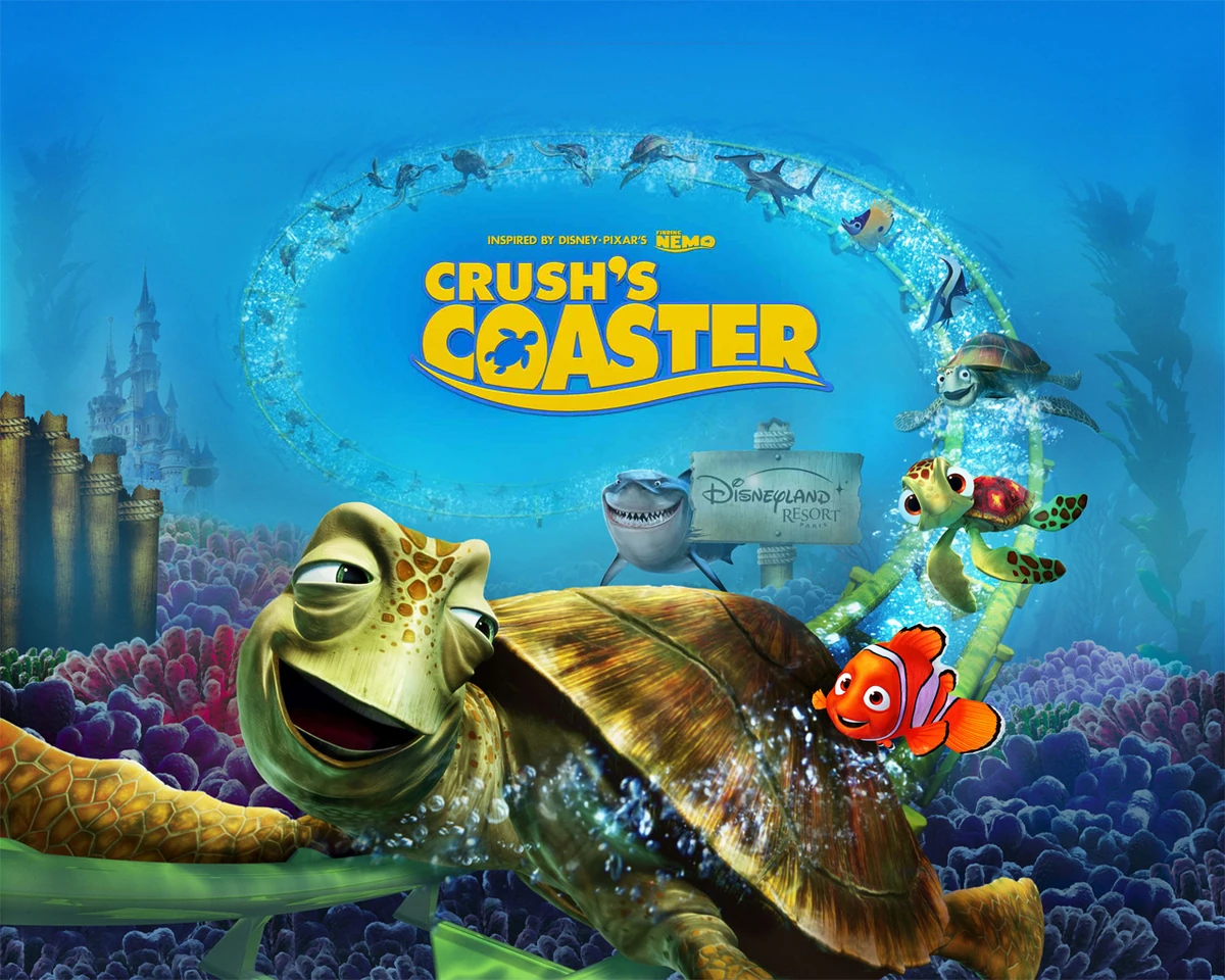 Crush's Coaster | ILove Disney Wiki | Fandom