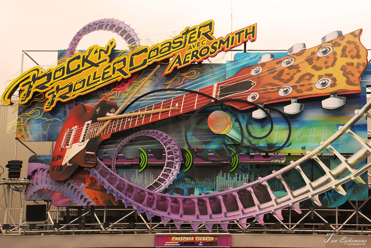 Rock N Roller Coaster Layout