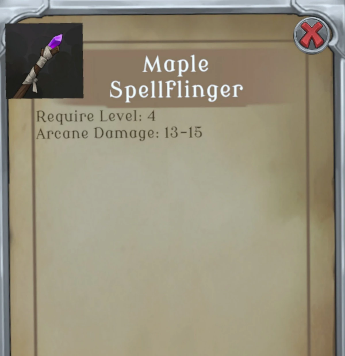 Maple Spellflinger | Ilysia VR Wiki | Fandom