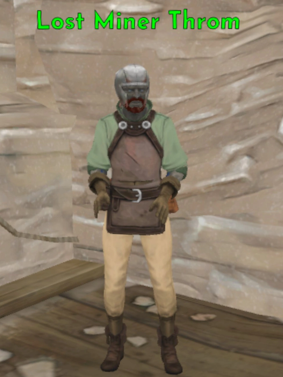 Lost Miner Throm | Ilysia VR Wiki | Fandom