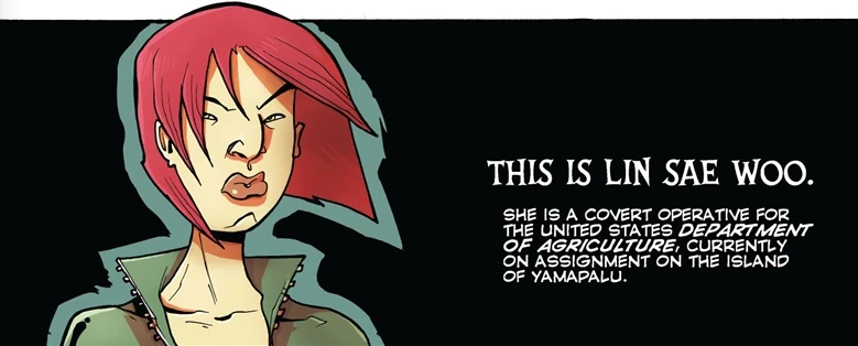 Lin Sae Woo (Chew) | Image Comics Database | Fandom