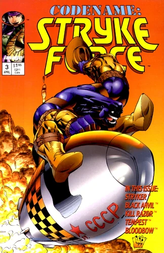 Codename: Stryke Force Vol 1 3 | Image Comics Database | Fandom