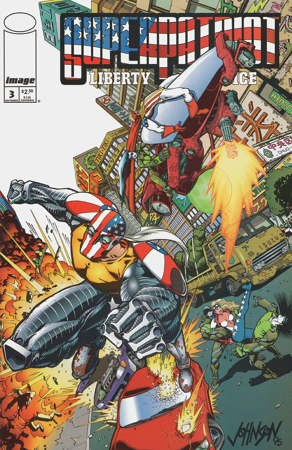 SuperPatriot: Liberty & Justice (1995) #3 | Image Comics Database | Fandom