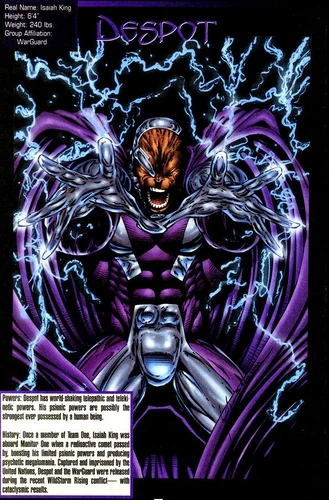 Isaiah King | Image Comics Database | Fandom