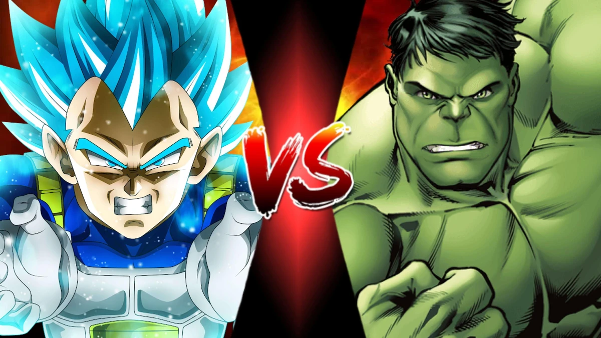 Vegeta vs Hulk | Imagine Battles Wiki | Fandom