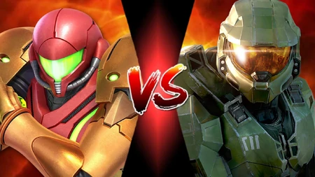 Samus vs Master Chief | Imagine Battles Wiki | Fandom