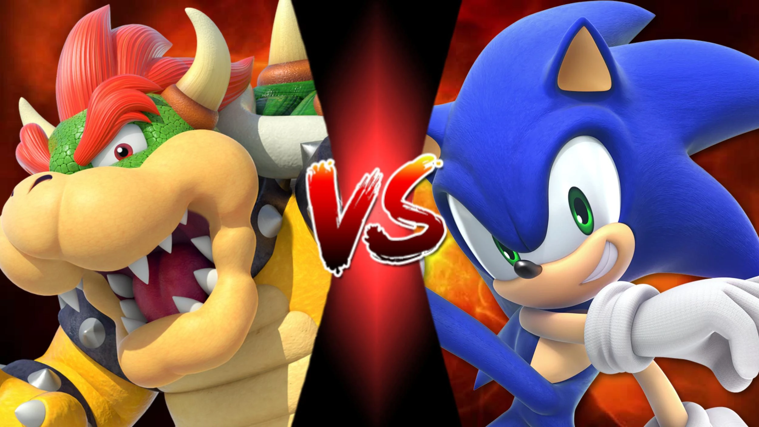 Sonic Vs Bowser