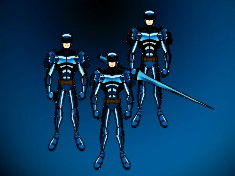 Blue Cyber Armor Brothers | ImagineWiki | Fandom