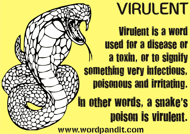 Virulent | Img dictionary Wiki | Fandom