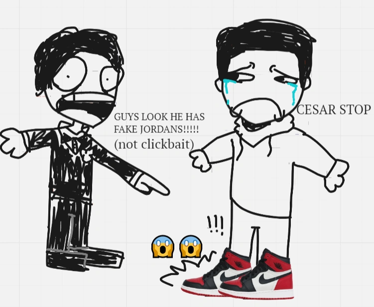 The merk and ceser jordans incident | Devastating mandible cartilage ...