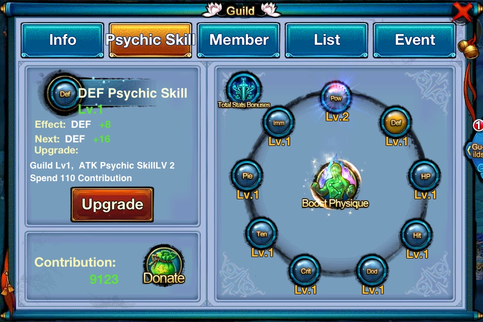 Guild Psychic Skill | Immortal Blade Wikia | Fandom