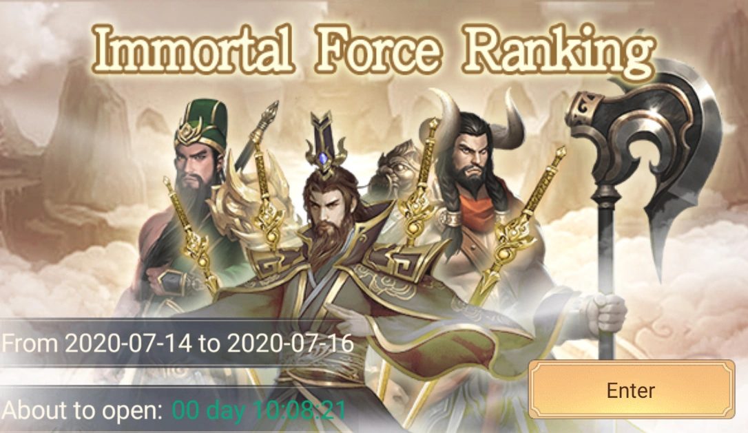 Immortal Force Ranking | Immortal Taoists Wiki | Fandom