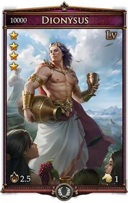 Dionysus | Immortal Conquest Wiki | Fandom
