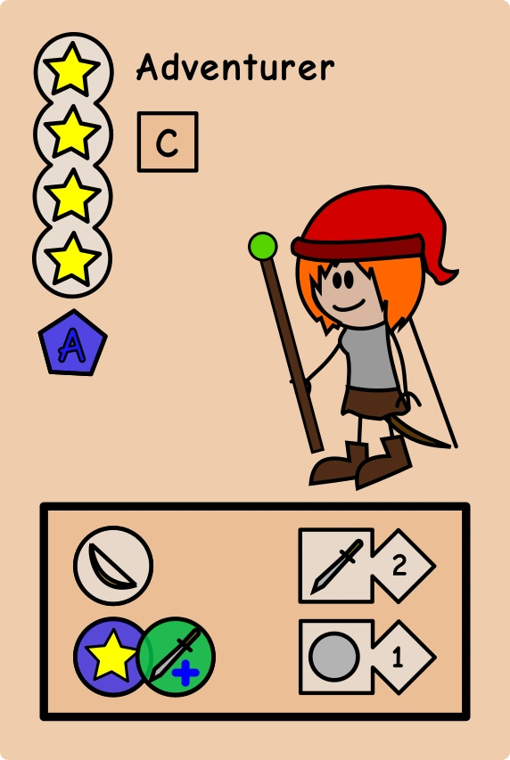 Adventurer (card) | Immortals Warfield Wiki | Fandom