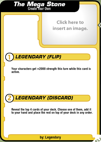 BASE-68 The Mega Stone | ImmortalsTCG Wiki | Fandom