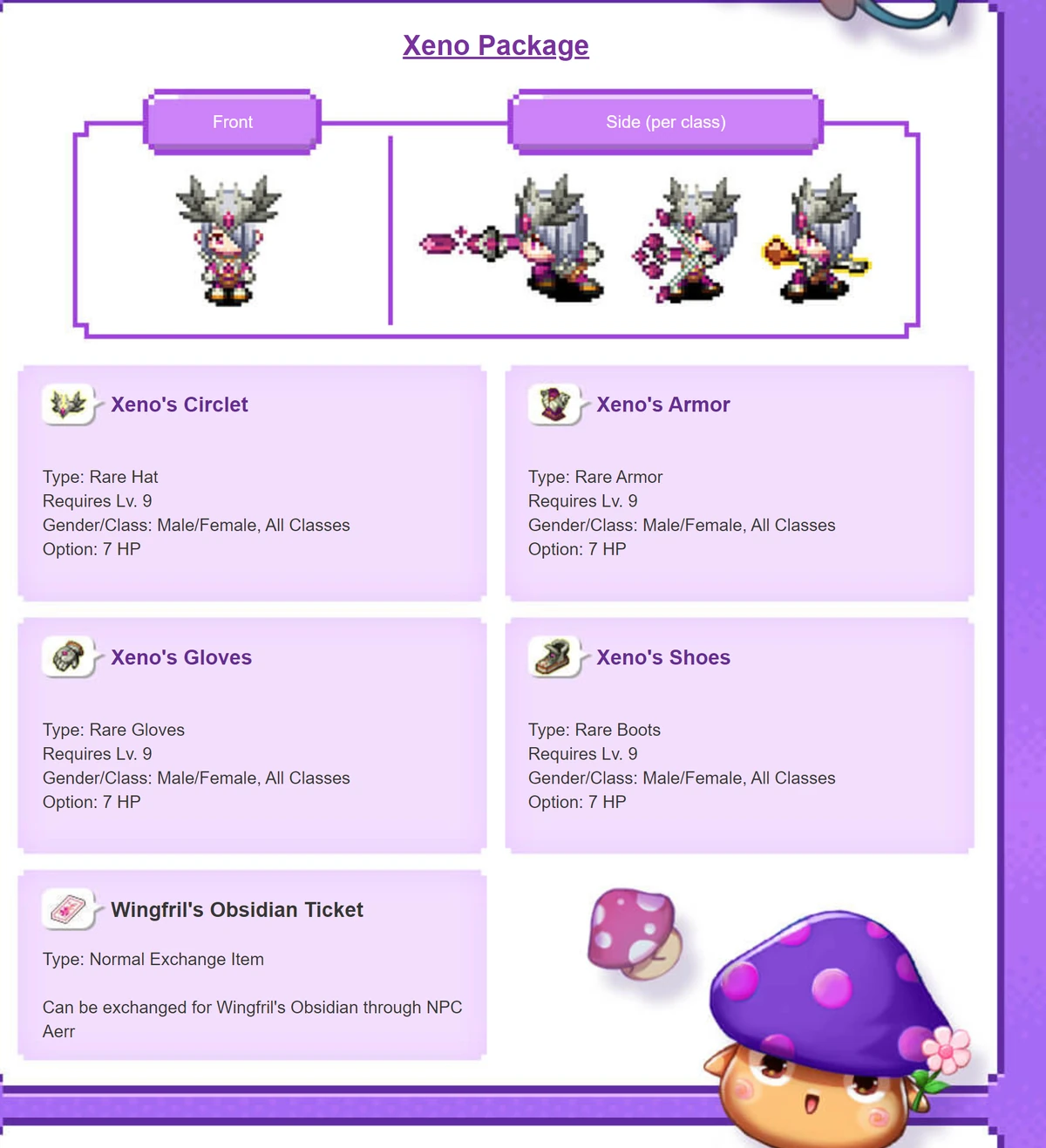 Xeno Package | IMO: The World of Magic Wiki | Fandom