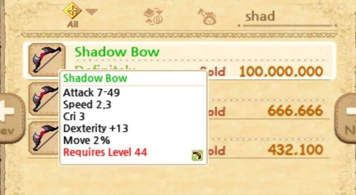 Shadow Bow | IMO: The World of Magic Wiki | Fandom