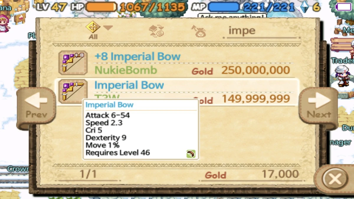 Imperial Bow | IMO: The World of Magic Wiki | Fandom