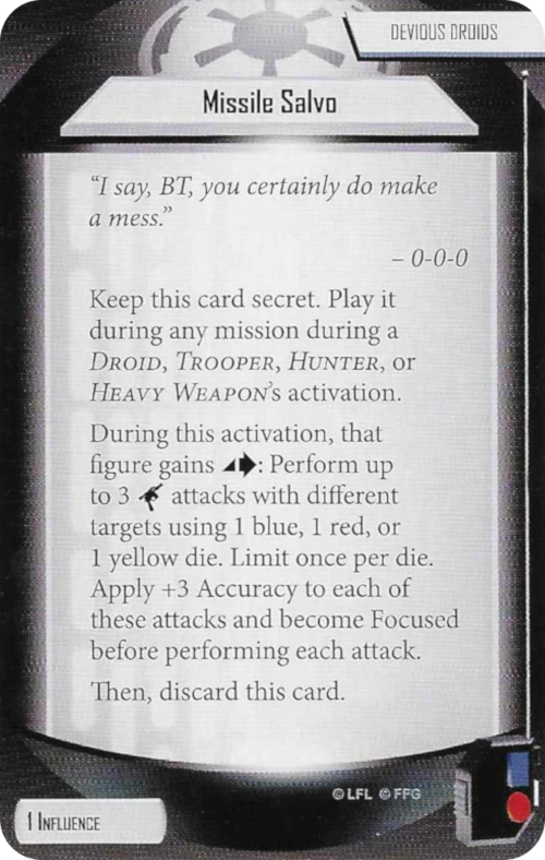 Missile Salvo | Imperial Assault Wiki | Fandom