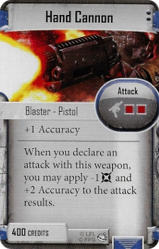 Hand Cannon | Imperial Assault Wiki | Fandom