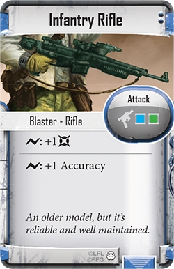 Infantry Rifle (Fenn Signis) | Imperial Assault Wiki | Fandom