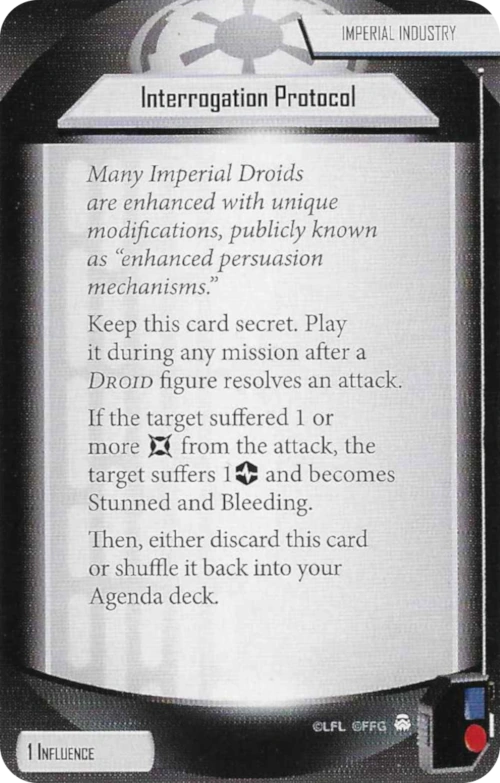 Interrogation Protocol | Imperial Assault Wiki | Fandom