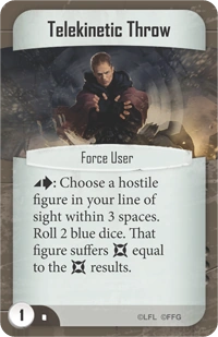 Telekinetic Throw | Imperial Assault Wiki | Fandom