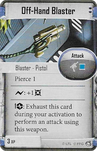 Off-Hand Blaster | Imperial Assault Wiki | Fandom