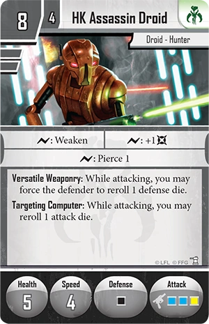 HK Assassin Droid | Imperial Assault Wiki | Fandom