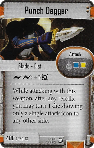 Punch Dagger | Imperial Assault Wiki | Fandom